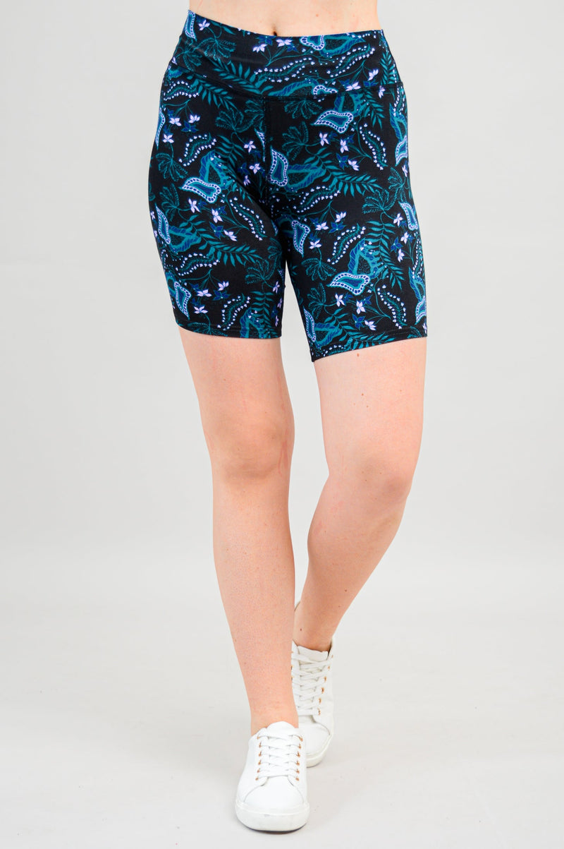 Hallie Shorts, Fantasia, Bamboo – LTD USA WEBSITE BLUE SKY