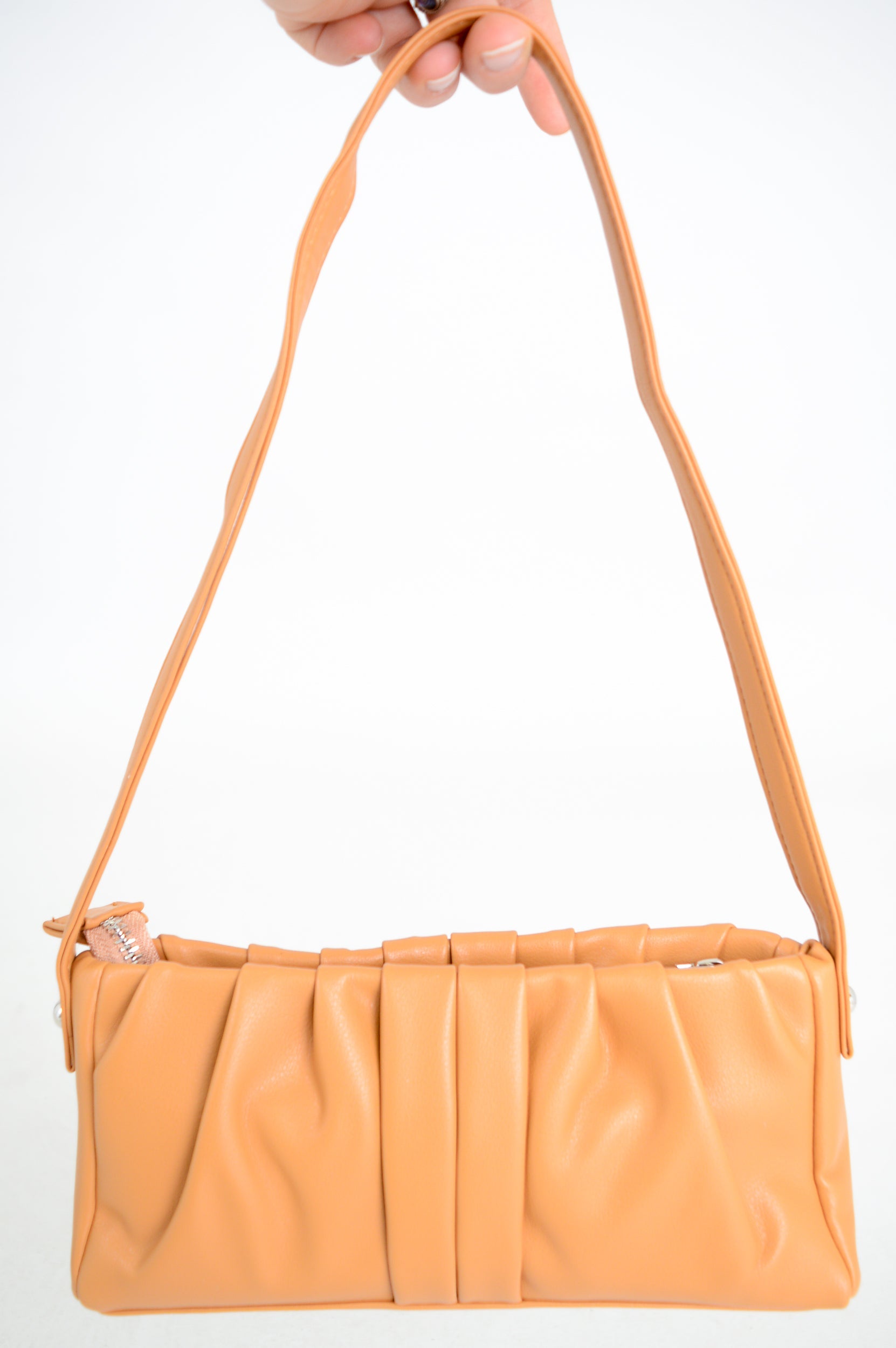 Janette Handbag, Tan, Leather – LTD USA WEBSITE BLUE SKY