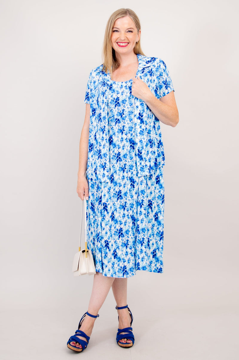 Samantha Top, Misty, Woven Bamboo – USBlueskyclothingco