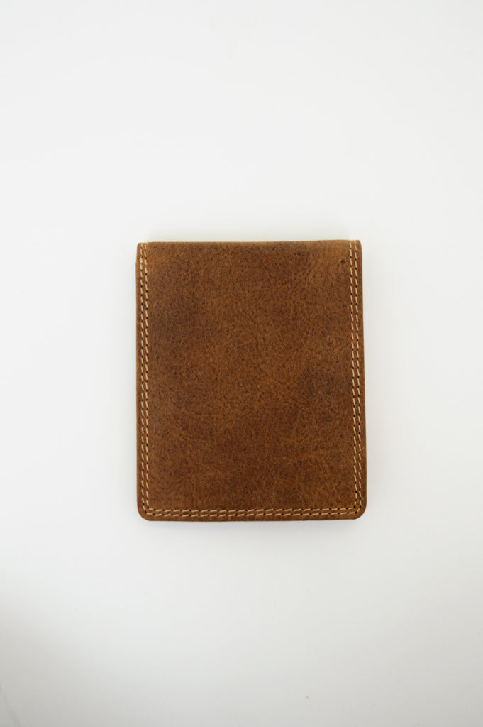 Adrian Klis 212 Bill Fold, Buffalo Leather – LTD USA WEBSITE BLUE SKY