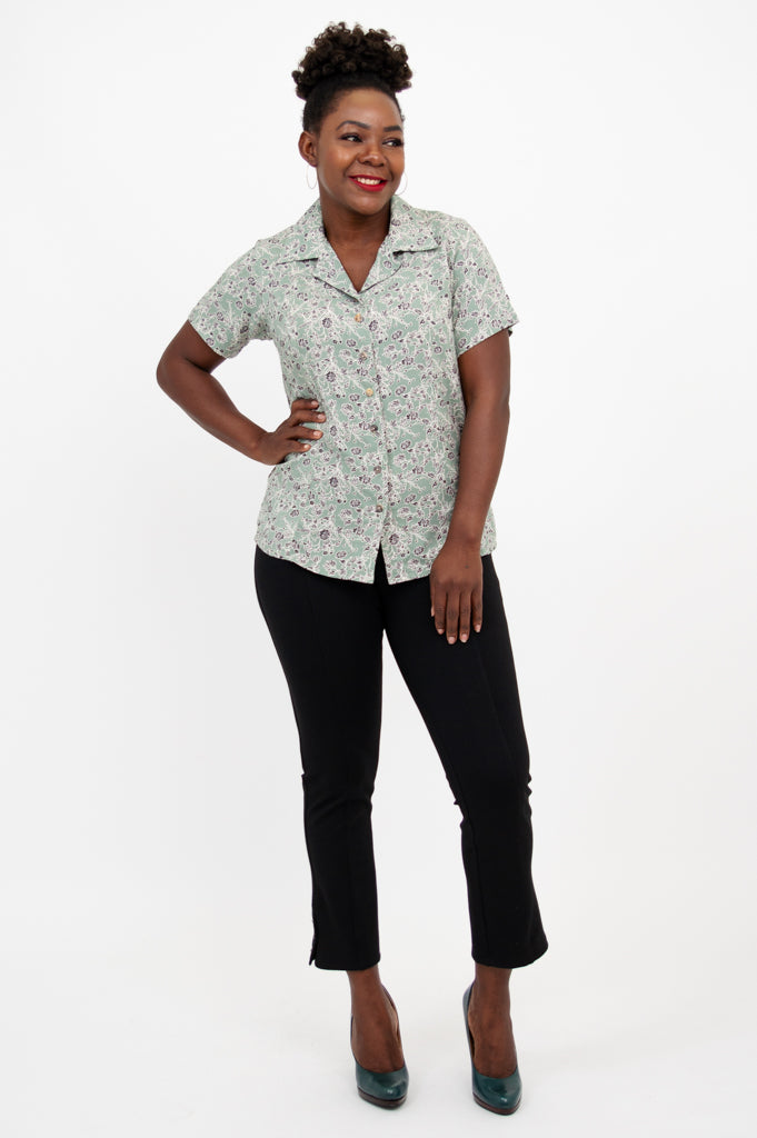 Aida S/S Top, Bitza – LTD USA WEBSITE BLUE SKY