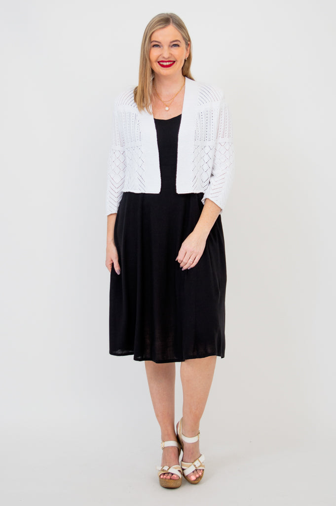 Aldi Sweater, White, Cotton – LTD USA WEBSITE BLUE SKY