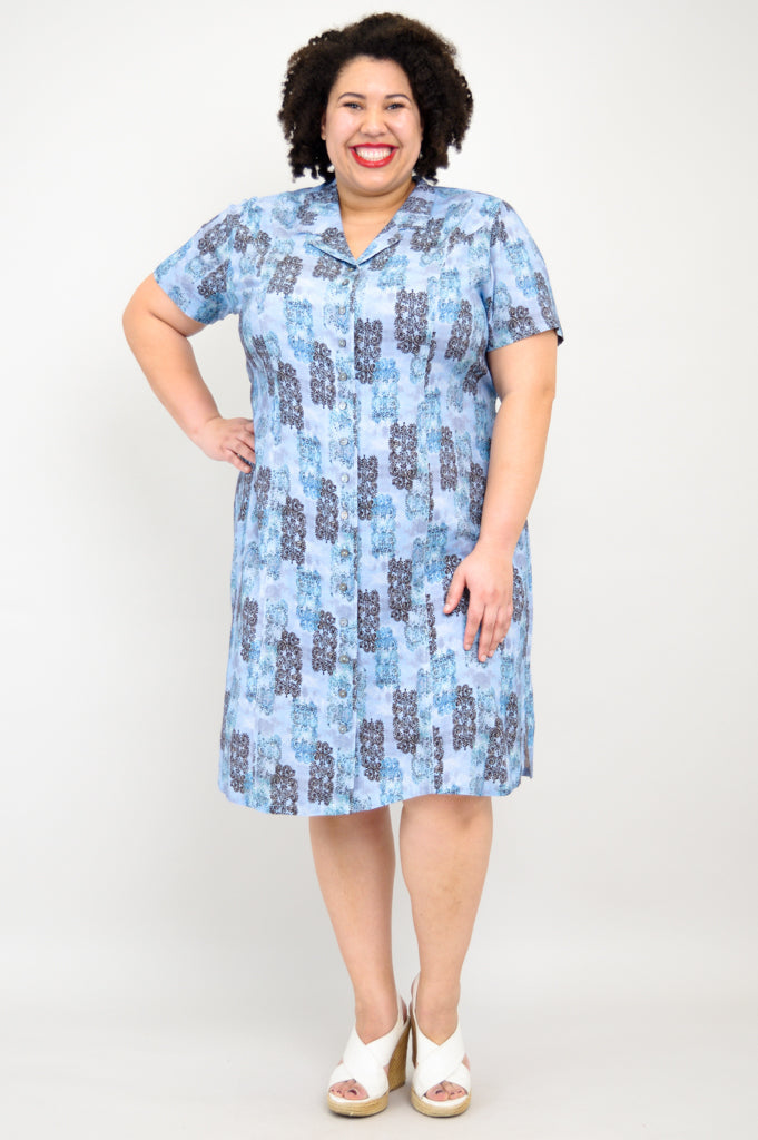 Erica Dress, Lifetree, Linen Bamboo- Final Sale – LTD USA WEBSITE BLUE SKY