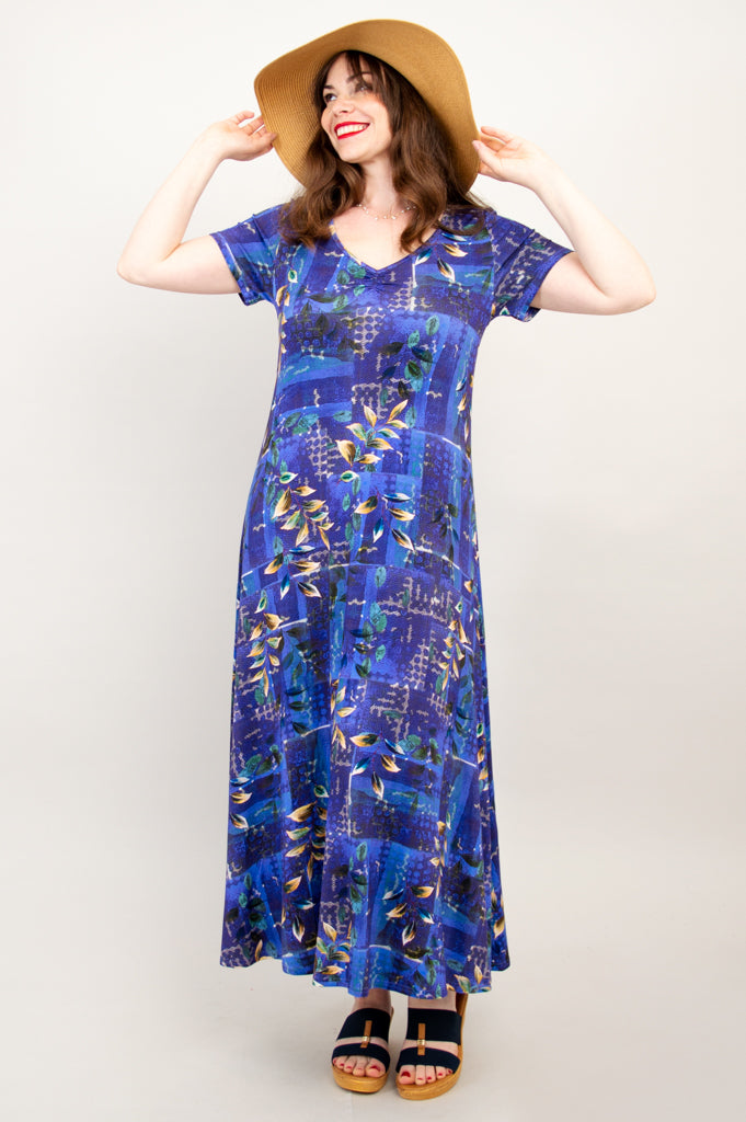 Lanai Dress, Winter Beauty, Bamboo - Final Sale – LTD USA WEBSITE BLUE SKY