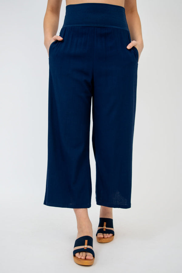 Landon Capri, Indigo, Linen Bamboo – LTD USA WEBSITE BLUE SKY