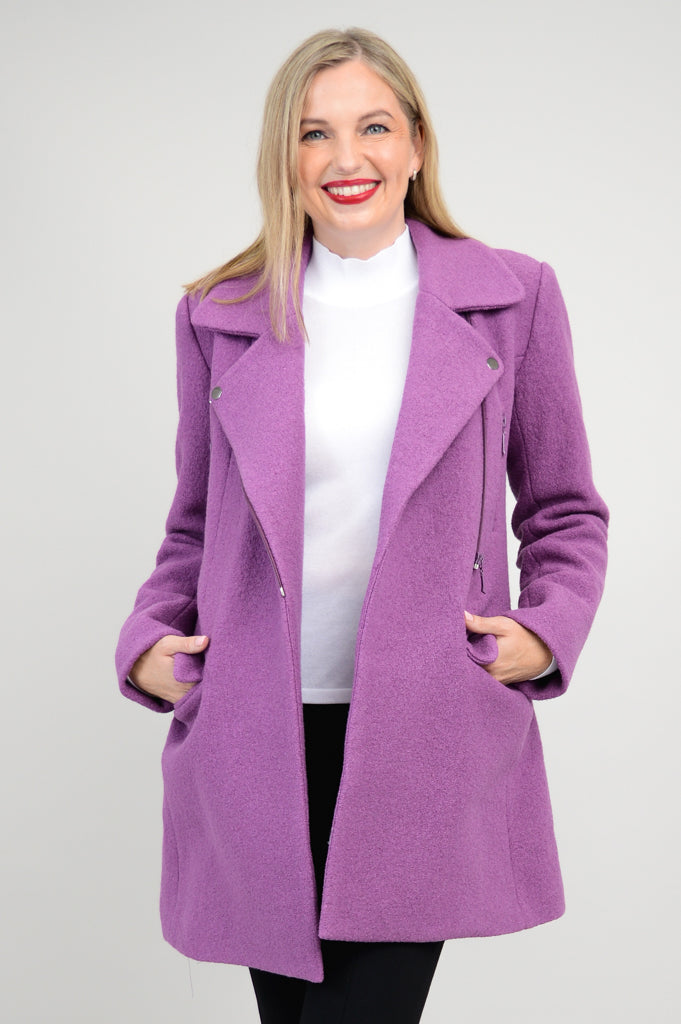 Lyon Coat, Lavender, Wool – LTD USA WEBSITE BLUE SKY