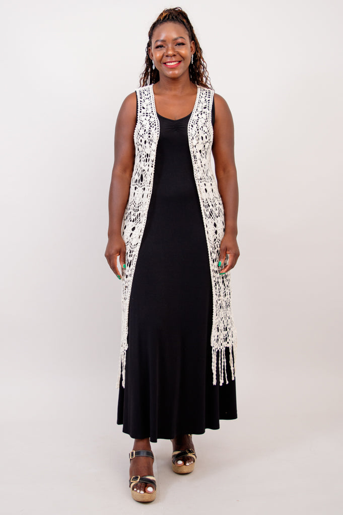 Cream Lace Vest – LTD USA WEBSITE BLUE SKY