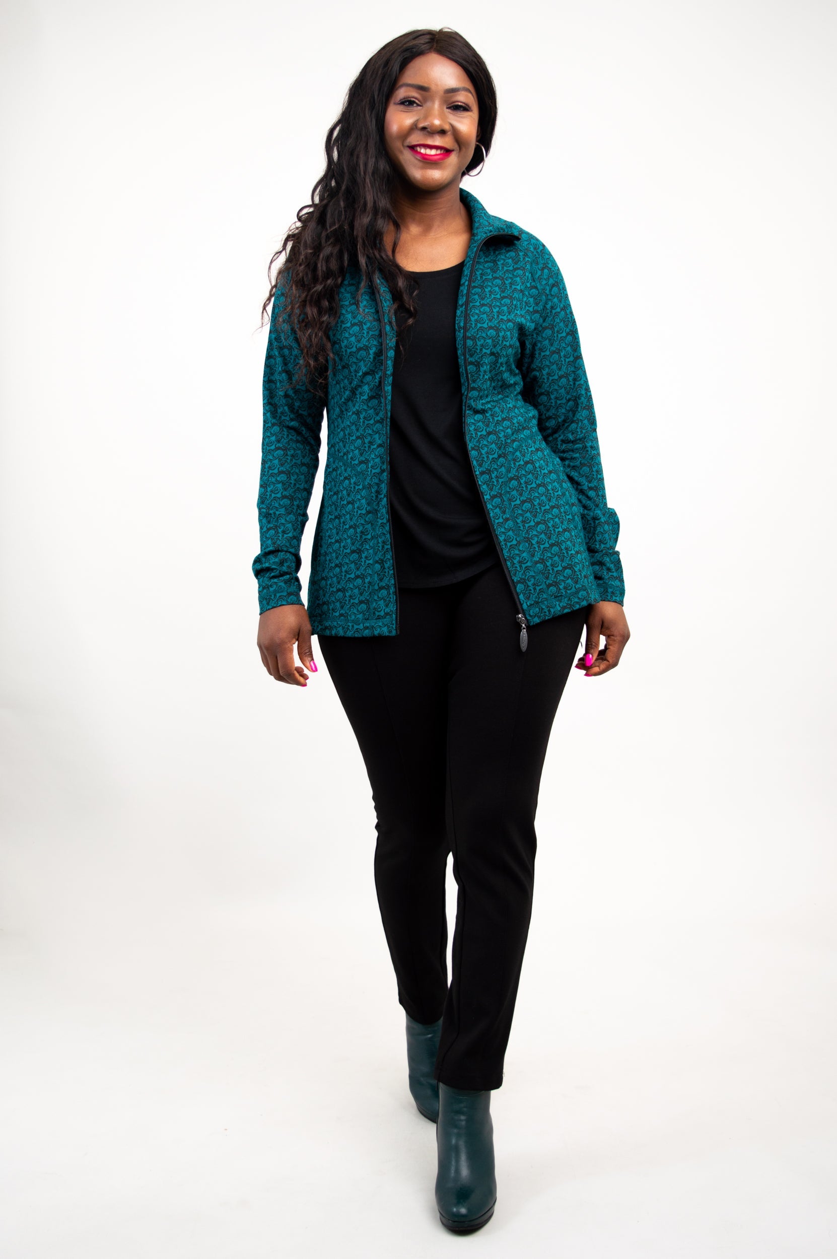 Sona Jacket - Ocean Waves – USBlueskyclothingco