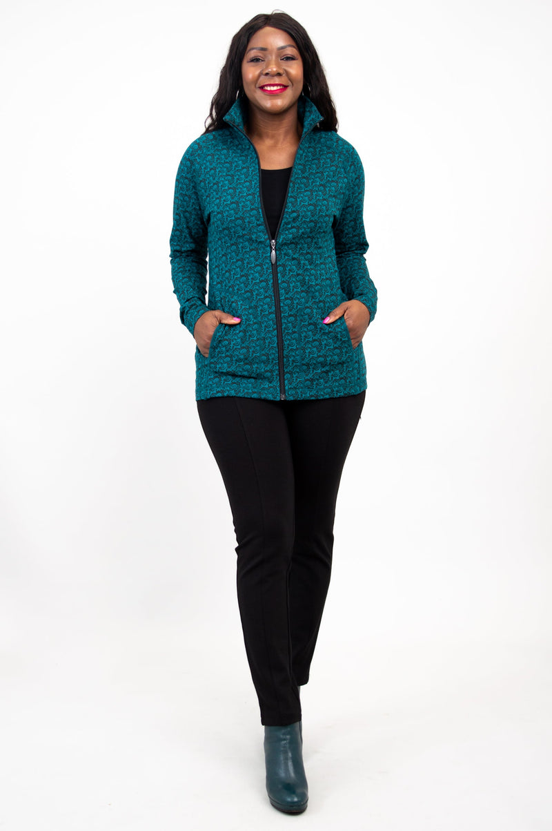 Sona Jacket - Ocean Waves – USBlueskyclothingco